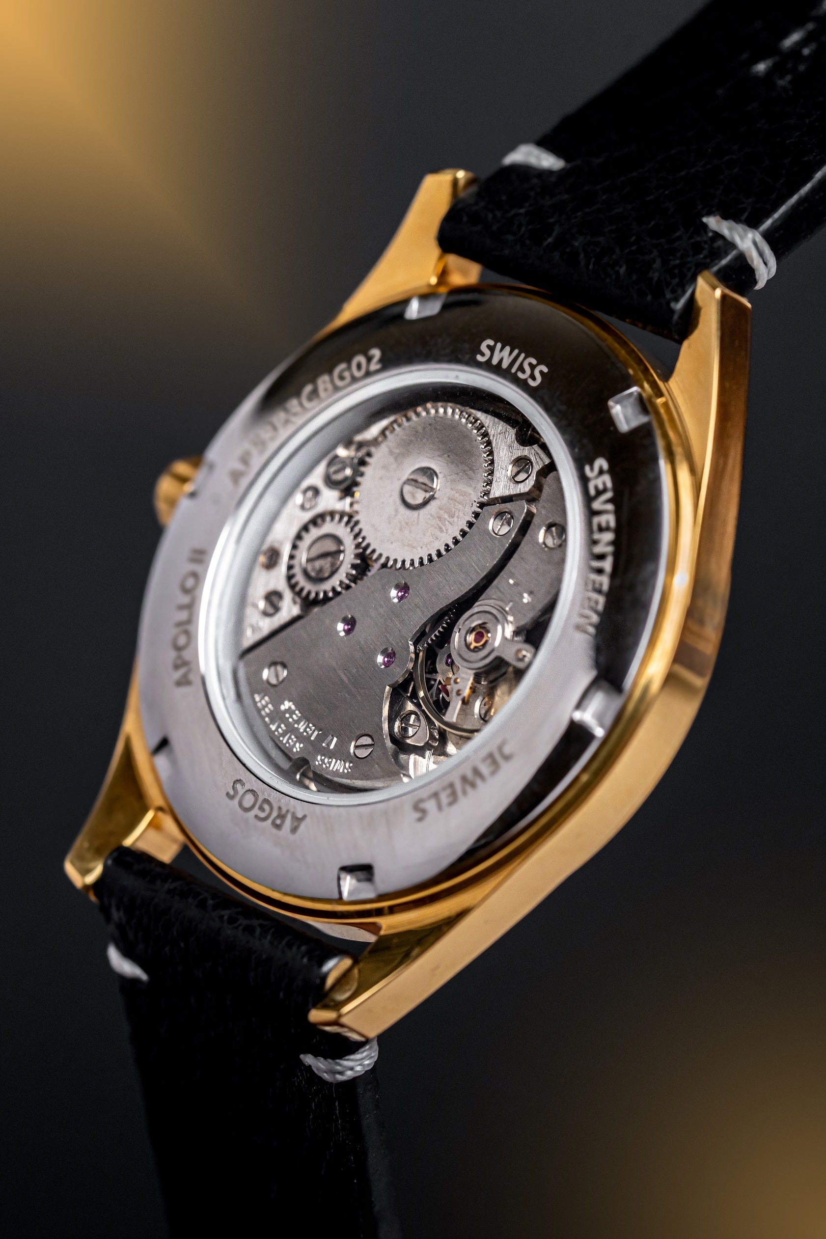 Argos Apollo II - Constellation Blue Gold Men's Mechanical Watch ...